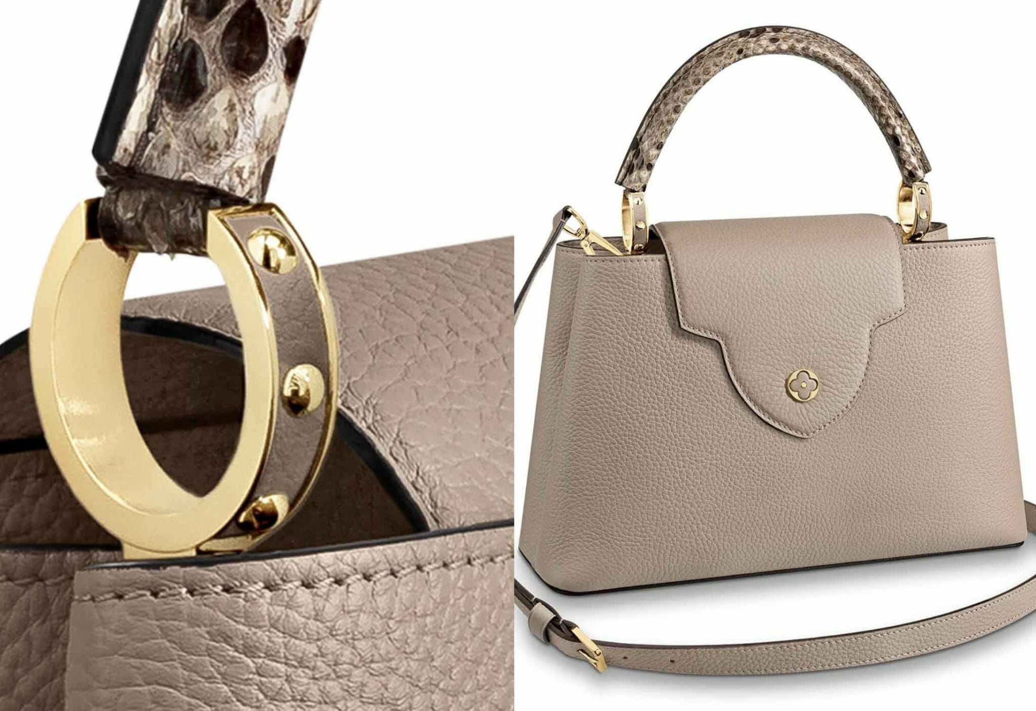 Louis Vuitton Capucines Size Comparison of Mini, BB, PM, MM, and GM ...