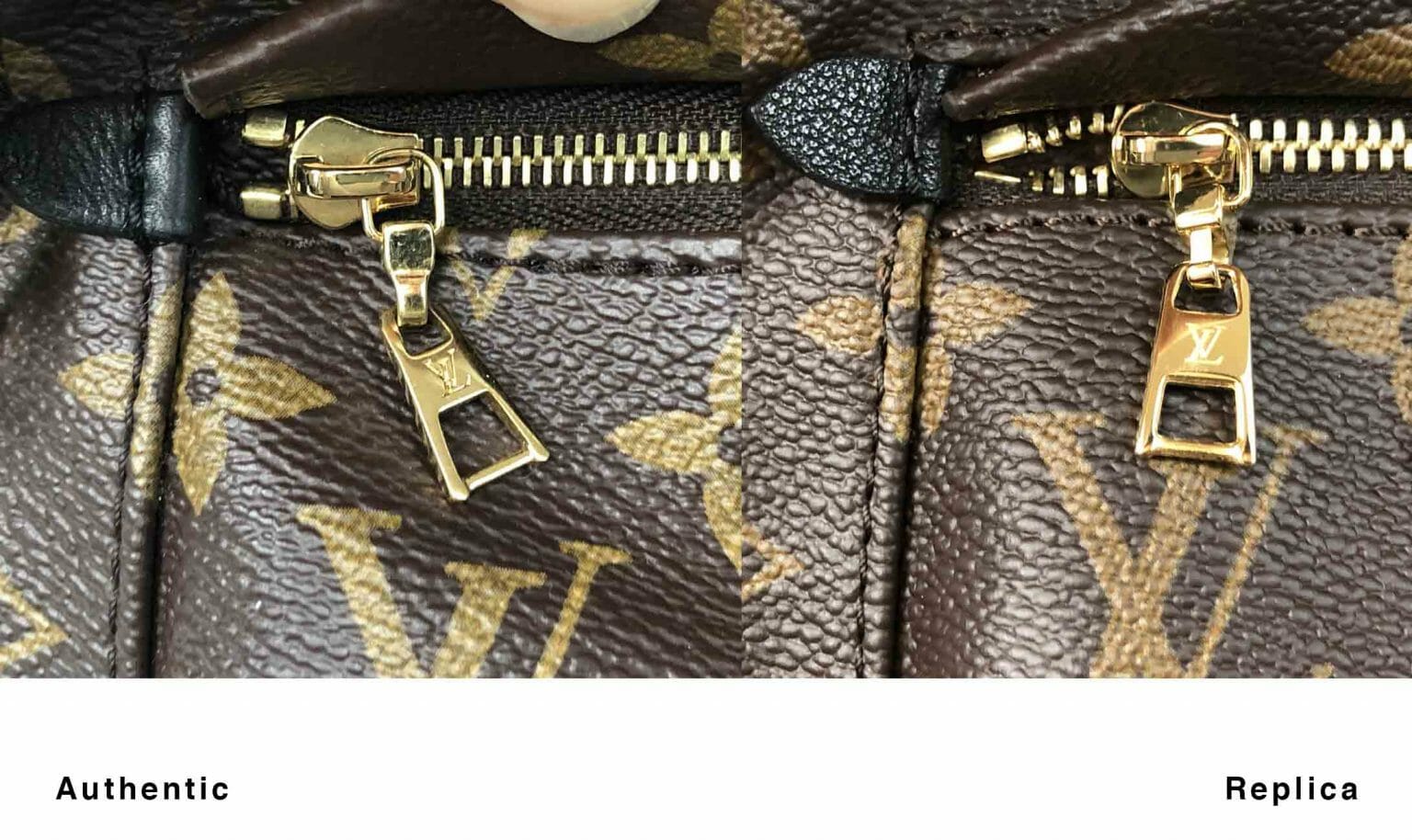 Louis Vuitton Palm Springs Mini Backpack Fake vs Real Comparison ...