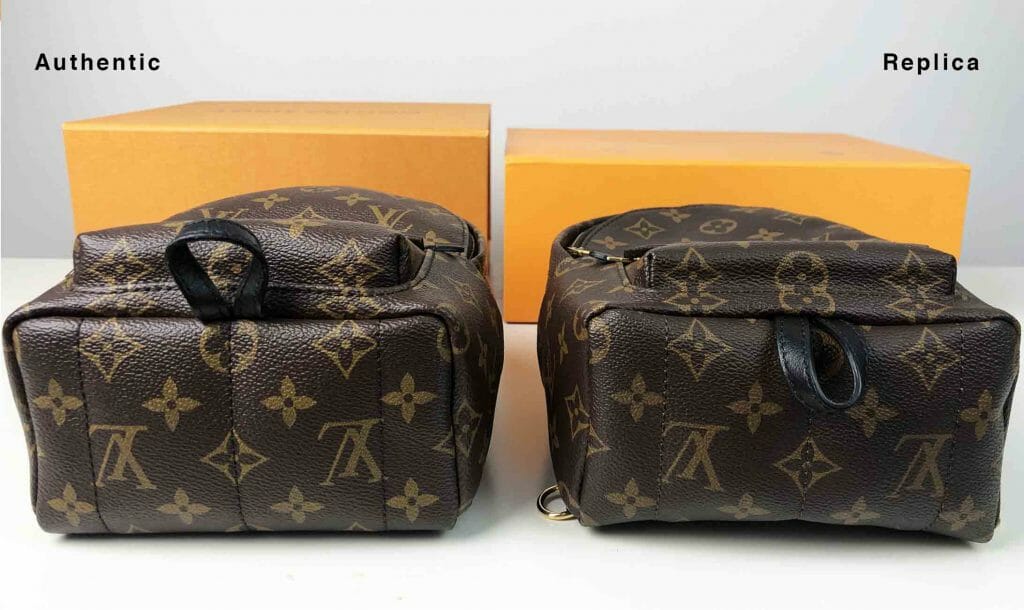 Louis Vuitton Palm Springs Mini Backpack Fake vs Real Comparison ...