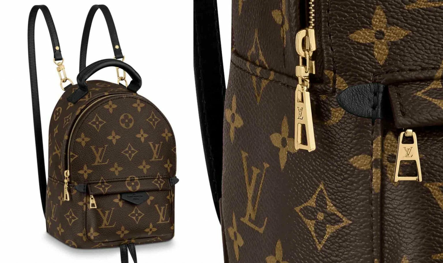 Louis Vuitton Palm Springs Mini Backpack Fake vs Real Comparison ...