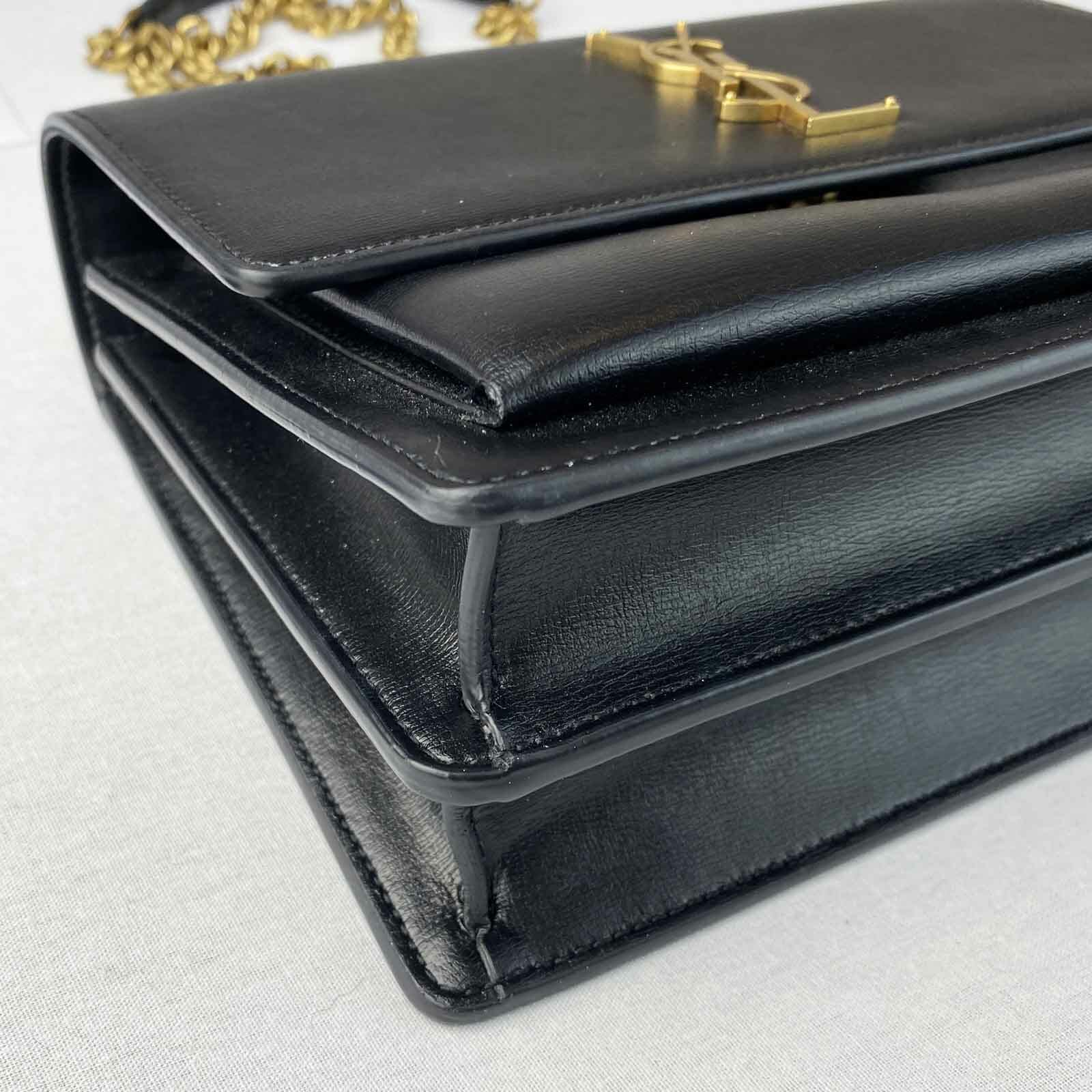Ysl Black And Gold Purse | semashow.com
